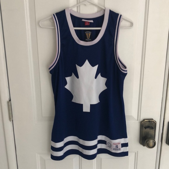 Nostalgia | Shirts | Nostalgia Co Mitchell Ness Vintage Hockey Jersey ...